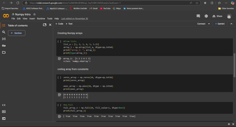 Veera Praveen Kumar K on LinkedIn: #python #numpy #ai #machinelearning ... Veera Praveen Kumar K on LinkedIn: #python #numpy #ai #machinelearning ...