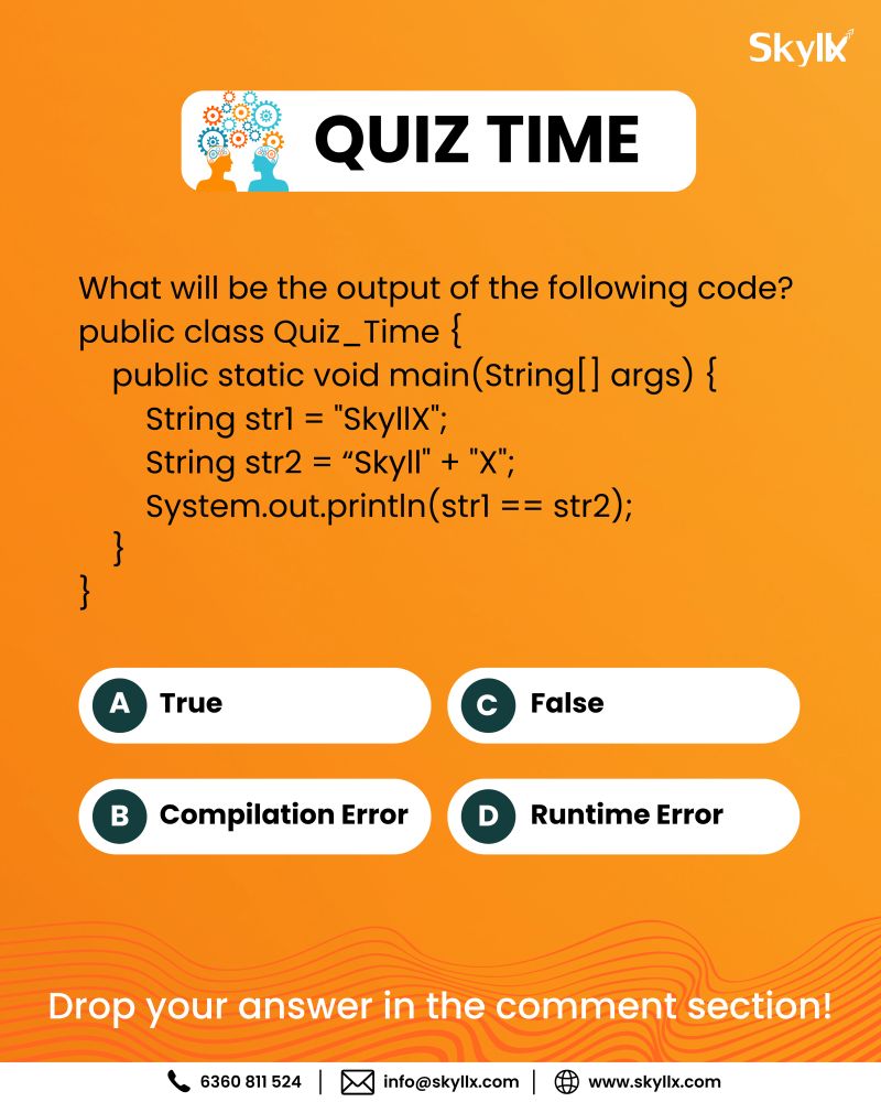 #skyllx #codingquiz #javachallenge #coding #devops #java #javadeveloper ... #skyllx #codingquiz #javachallenge #coding #devops #java #javadeveloper ...