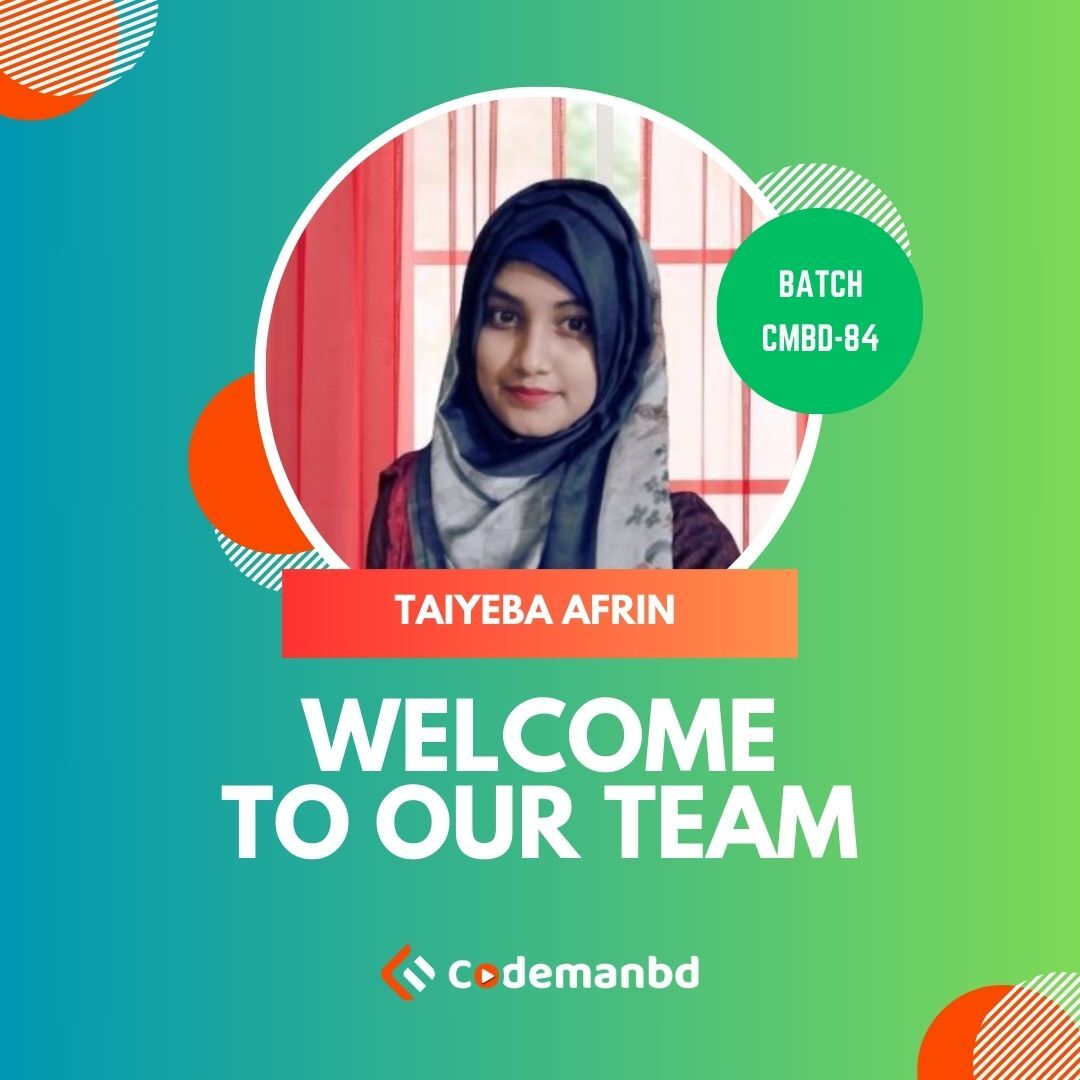 CodemanBD on LinkedIn: #codemanbd #webbattalion #teammember CodemanBD on LinkedIn: #codemanbd #webbattalion #teammember