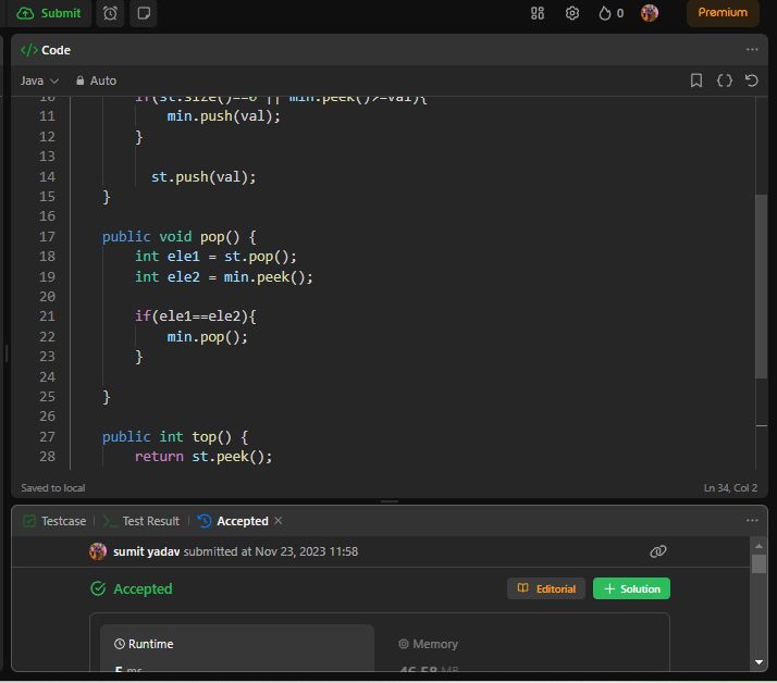 Day 37 of LeetCode challenge withedSlash | Sumit Yadav posted on the ... Day 37 of LeetCode challenge withedSlash | Sumit Yadav posted on the ...