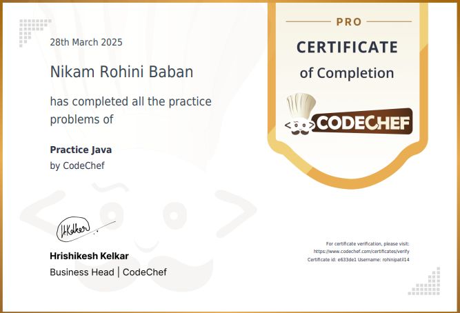 #coding #java #codechef #problemsolving #100daysofcode #milestone ... #coding #java #codechef #problemsolving #100daysofcode #milestone ...