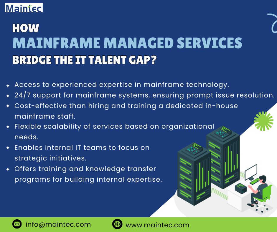 Maintec Technologies - USA on LinkedIn: Mainframe Managed Services Maintec Technologies - USA on LinkedIn: Mainframe Managed Services