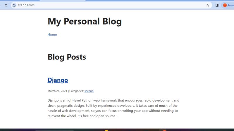 Balanjali devi Chodisetti on LinkedIn: #blogproject #html #css #django Balanjali devi Chodisetti on LinkedIn: #blogproject #html #css #django