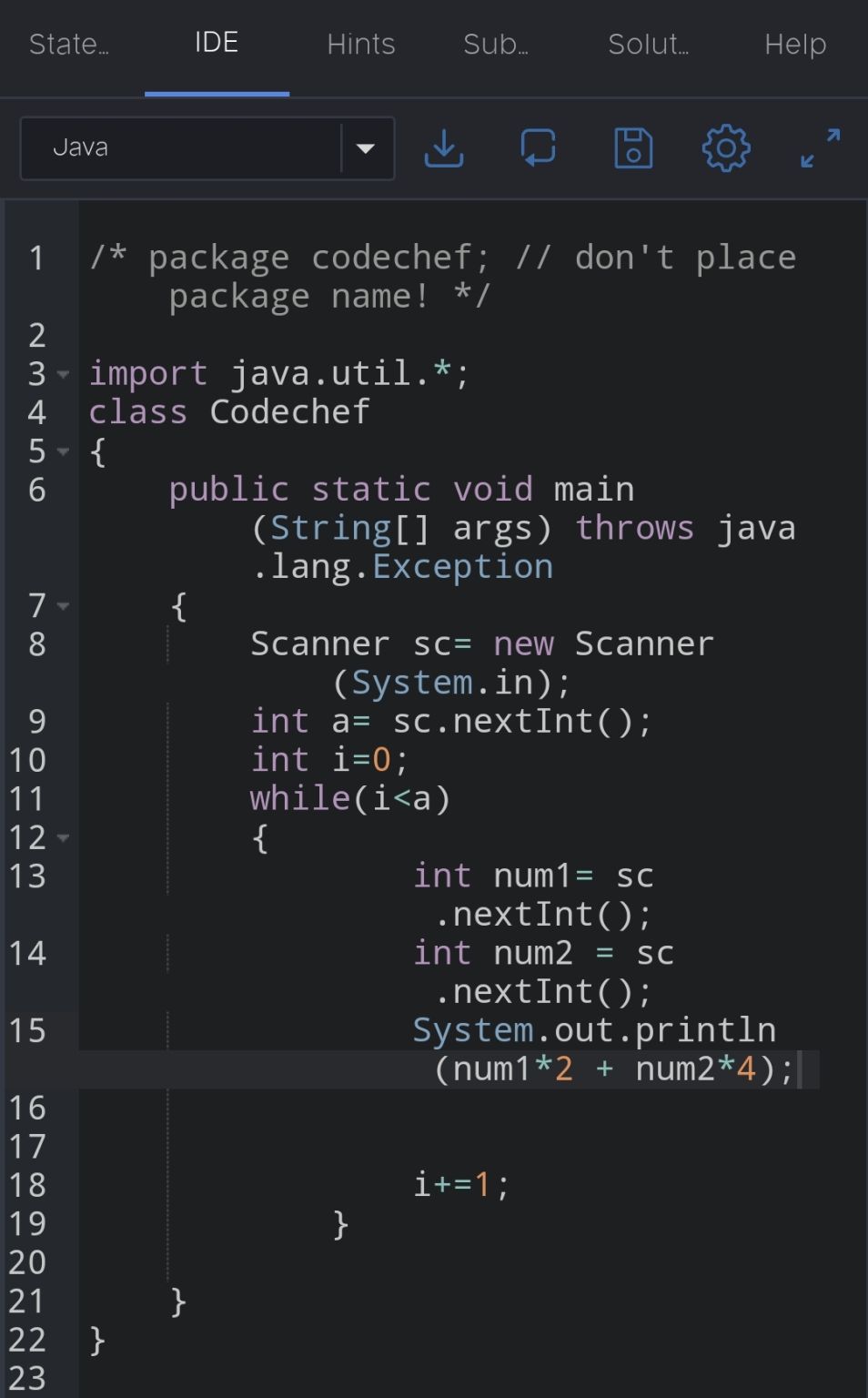 Gokul Krishna on LinkedIn: #100daysofcodechallenge #java #codechef Gokul Krishna on LinkedIn: #100daysofcodechallenge #java #codechef