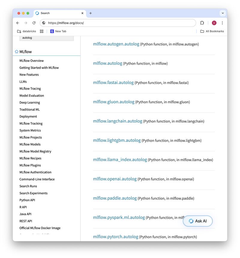MLflow on LinkedIn: Automatic Logging with MLflow Tracking MLflow on LinkedIn: Automatic Logging with MLflow Tracking