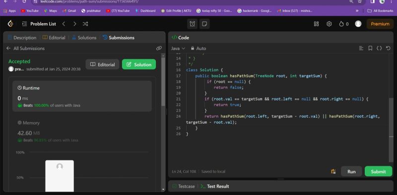 Prabhakar Mishra on LinkedIn: #leetcode #java #dsa Prabhakar Mishra on LinkedIn: #leetcode #java #dsa