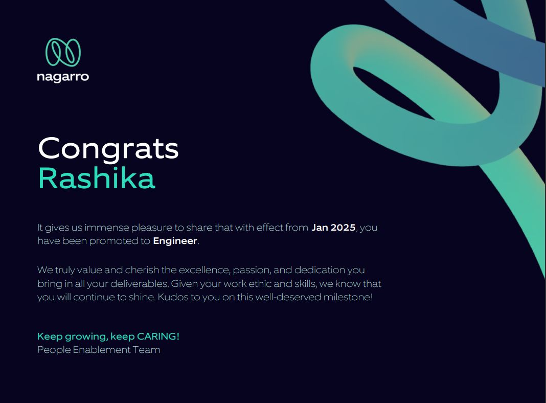 Rashika Sahu on LinkedIn: #careergrowth #gratitude #engineeringjourney ... Rashika Sahu on LinkedIn: #careergrowth #gratitude #engineeringjourney ...