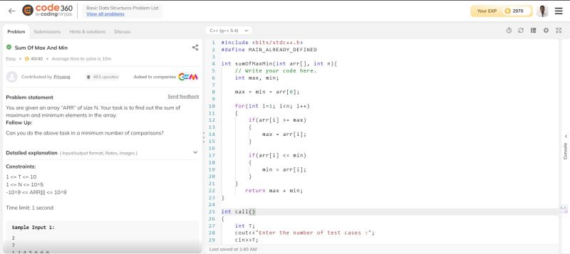 Rohan Singh on LinkedIn: #coding #codechef #codingninjas # ... Rohan Singh on LinkedIn: #coding #codechef #codingninjas # ...