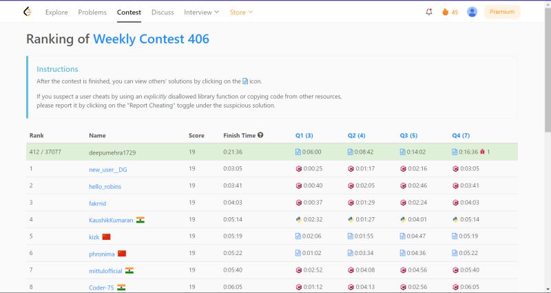 Deepanshu Mehra on LinkedIn: #leetcode #coding #datastructures # ... Deepanshu Mehra on LinkedIn: #leetcode #coding #datastructures # ...