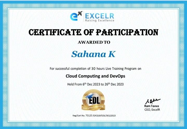 Sahana K posted on LinkedIn Sahana K posted on LinkedIn