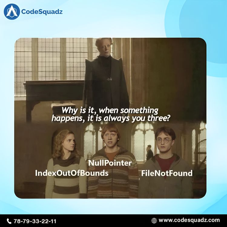 CodeSquadz on LinkedIn: #codingstruggles #bugs #programminglife # ... CodeSquadz on LinkedIn: #codingstruggles #bugs #programminglife # ...