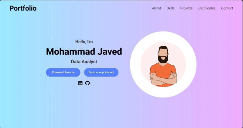 Mohammad Javed on LinkedIn: #webdevelopment #html #css #portfolio # ... Mohammad Javed on LinkedIn: #webdevelopment #html #css #portfolio # ...