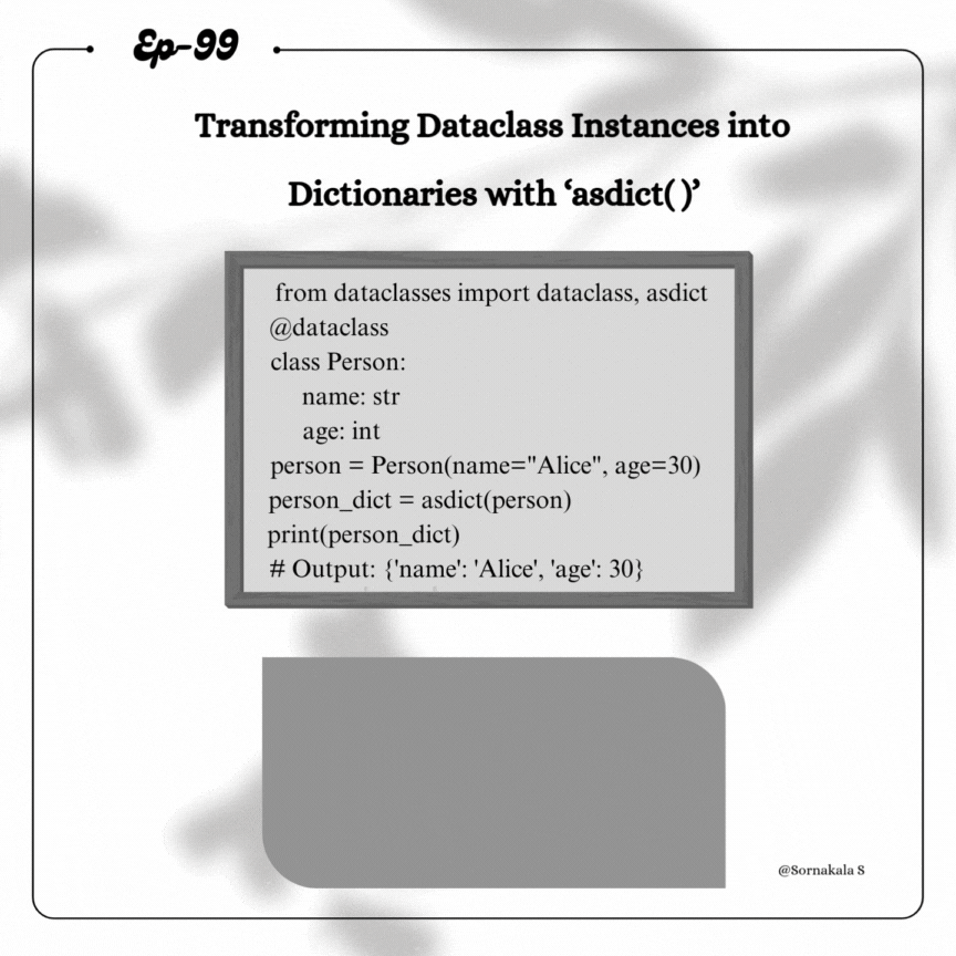 Sornakala S on LinkedIn: #pythonprogramming #pythonlanguage # ... Sornakala S on LinkedIn: #pythonprogramming #pythonlanguage # ...