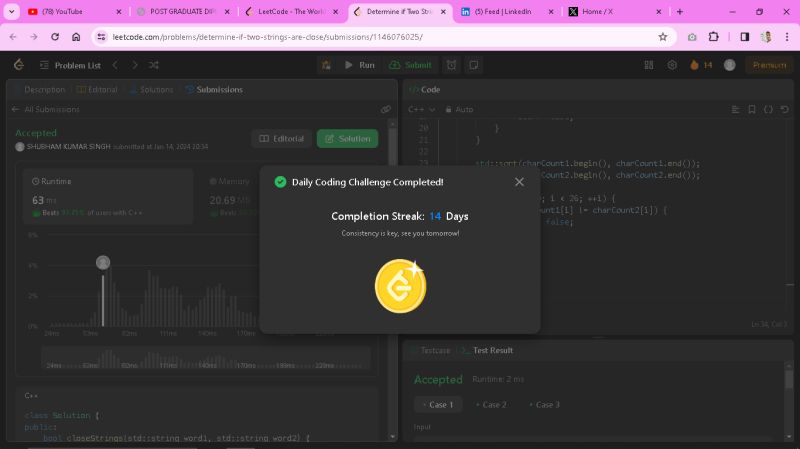 LeetCode coding challenge: Q. 1657 | Shubham Kumar Singh posted on the ... LeetCode coding challenge: Q. 1657 | Shubham Kumar Singh posted on the ...