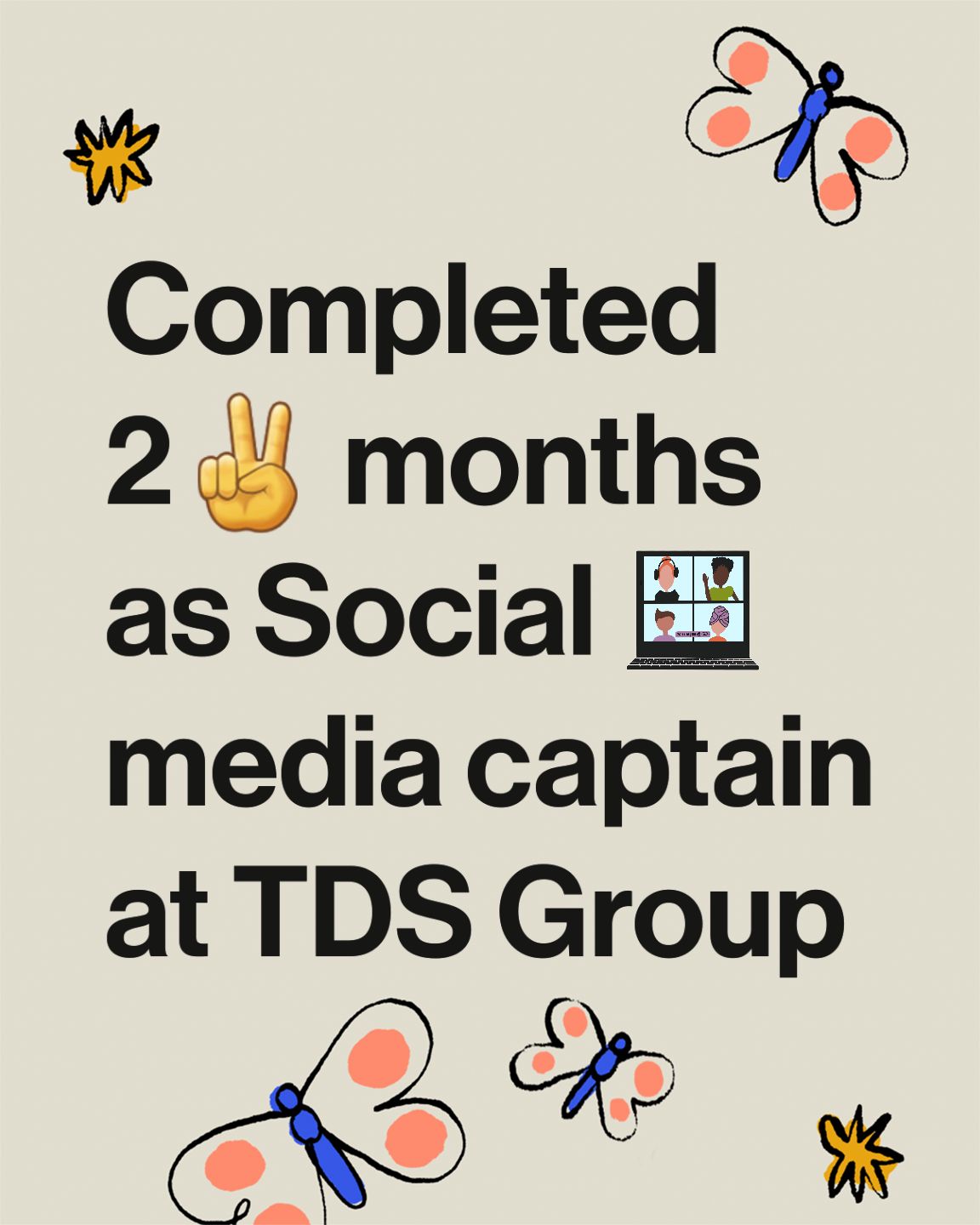 I’m happy to share that I had completed 2 months as Social Media ... I’m happy to share that I had completed 2 months as Social Media ...