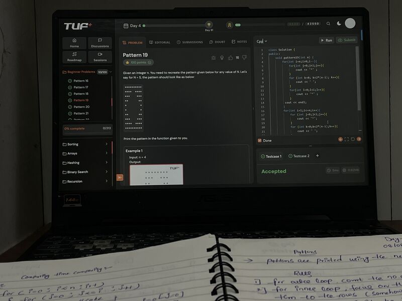 Peraka Arun on LinkedIn: #dsa #coding #programming #striver #tuf # ... Peraka Arun on LinkedIn: #dsa #coding #programming #striver #tuf # ...