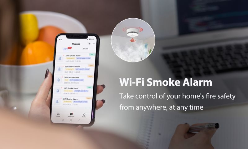 Colin Wang on LinkedIn: Wi-Fi smoke detector from Wisualarm Technology ... Colin Wang on LinkedIn: Wi-Fi smoke detector from Wisualarm Technology ...
