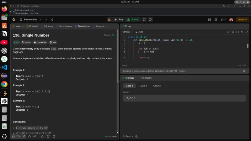 Santhosh SS on LinkedIn: #day15 #leetcode_problem_solving #python # ... Santhosh SS on LinkedIn: #day15 #leetcode_problem_solving #python # ...