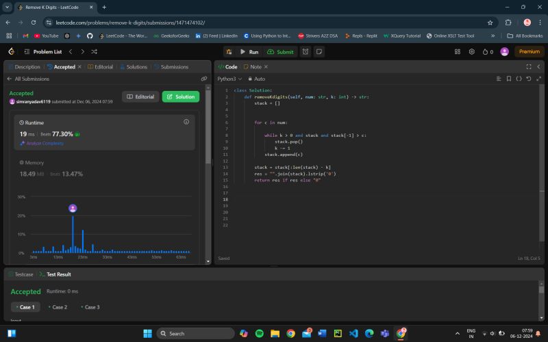 Simran Yadav on LinkedIn: #100daysofcode #python #leetcode ... Simran Yadav on LinkedIn: #100daysofcode #python #leetcode ...