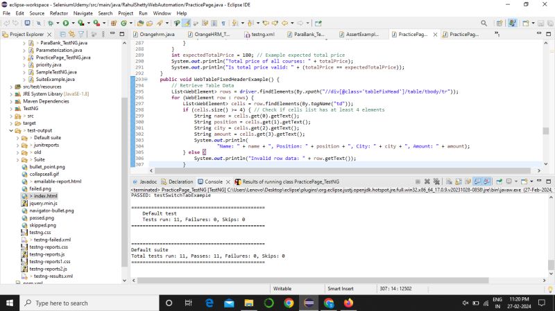 SAKTHIVEL MURUGAN S on LinkedIn: #selenium #testautomation SAKTHIVEL MURUGAN S on LinkedIn: #selenium #testautomation