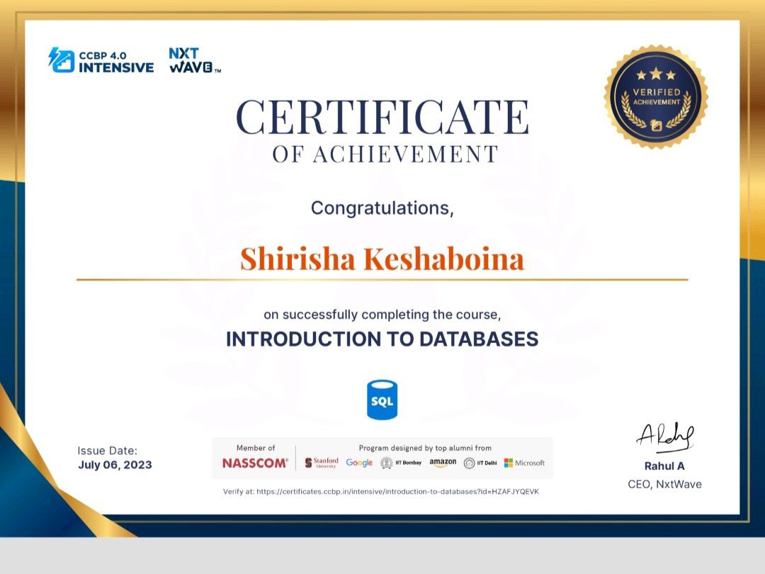 #nxtwaveccbp #nxtwaveteam #nxtwave | Shirisha Keshaboina #nxtwaveccbp #nxtwaveteam #nxtwave | Shirisha Keshaboina