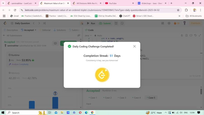 #day #codestorywithmik #java #math #codingchallenge #keepgrinding… | Md ... #day #codestorywithmik #java #math #codingchallenge #keepgrinding… | Md ...
