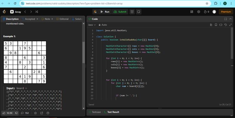 SANDIP PRAJAPATI on LinkedIn: #day29 #100daysofcode #dsa #validsudoku # ... SANDIP PRAJAPATI on LinkedIn: #day29 #100daysofcode #dsa #validsudoku # ...