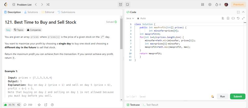 Day 07 of #30daysofcodingchallenge of solving problems on LeetCode ... Day 07 of #30daysofcodingchallenge of solving problems on LeetCode ...