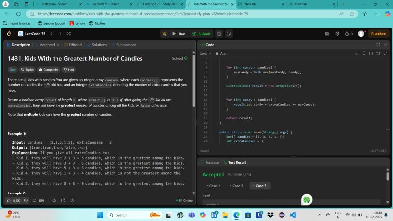 Mayuri Chaudhari on LinkedIn: #leetcode75 #leetcode #problemsolving Mayuri Chaudhari on LinkedIn: #leetcode75 #leetcode #problemsolving