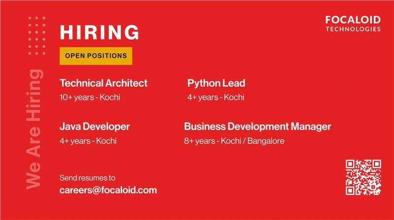 Beena Sreenivas on LinkedIn: #hiring #technicalarchitect #javadeveloper ... Beena Sreenivas on LinkedIn: #hiring #technicalarchitect #javadeveloper ...