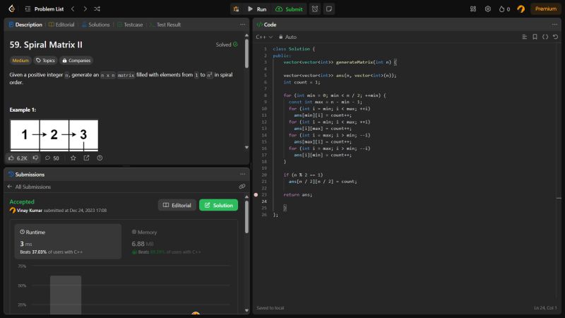 Vinay Kumar on LinkedIn: #edslash #dsawithedslash #leetcode #100daysofcode Vinay Kumar on LinkedIn: #edslash #dsawithedslash #leetcode #100daysofcode
