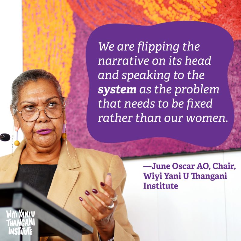 Wiyi Yani U Thangani Institute for First Nations Gender Justice on ... Wiyi Yani U Thangani Institute for First Nations Gender Justice on ...