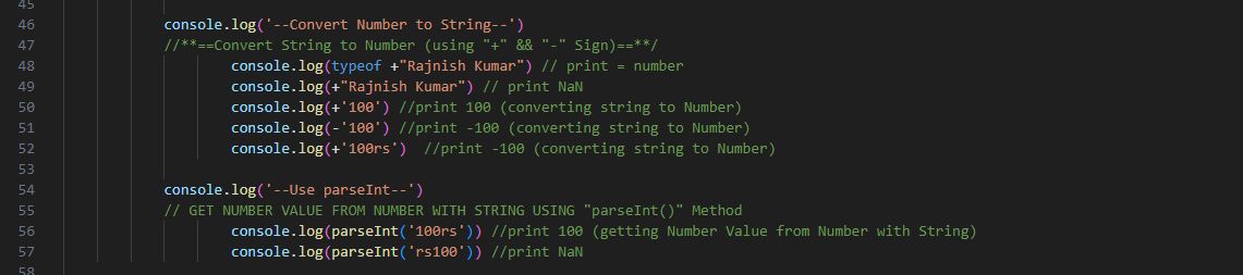 Rajnish Bharti on LinkedIn: Convert String to Number Using JavaScript ... Rajnish Bharti on LinkedIn: Convert String to Number Using JavaScript ...