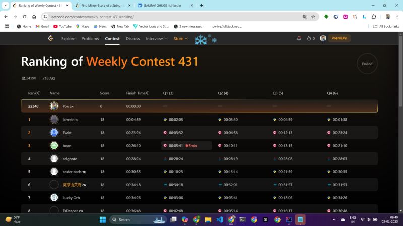 Gaurav Ghuge on LinkedIn: #leetcode #codingchallenge # ... Gaurav Ghuge on LinkedIn: #leetcode #codingchallenge # ...