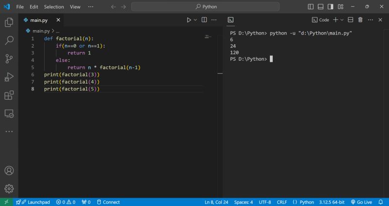 Vansh Garg on LinkedIn: #100daysofcode #python #recursion # ... Vansh Garg on LinkedIn: #100daysofcode #python #recursion # ...