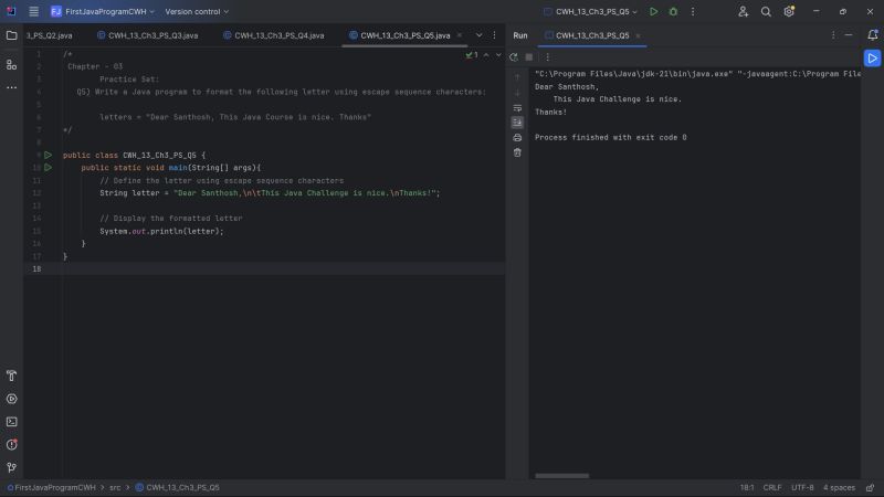 Santhosh VS on LinkedIn: #java #codingchallenge #learninginprogress ... Santhosh VS on LinkedIn: #java #codingchallenge #learninginprogress ...