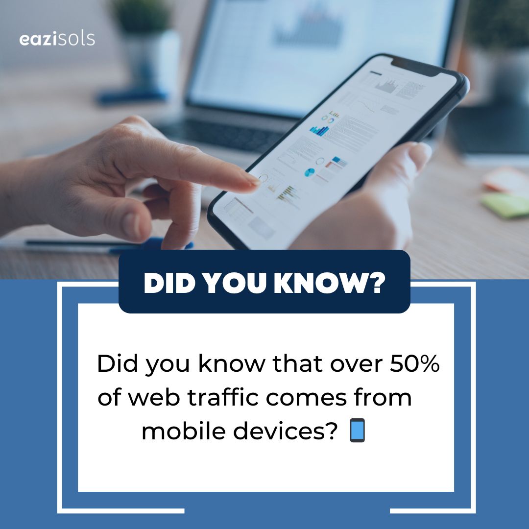 Eazisols on LinkedIn: #eazisols #mobilefriendly #didyouknow #webdesign ... Eazisols on LinkedIn: #eazisols #mobilefriendly #didyouknow #webdesign ...
