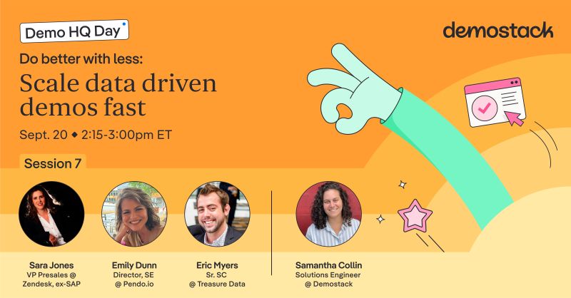 How to scale data driven demos fast | Demostack posted on the topic ... How to scale data driven demos fast | Demostack posted on the topic ...