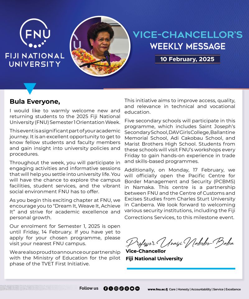 #fnu #orientationweek2025 #dreamitweaveitachieveit | FNU Vice ... #fnu #orientationweek2025 #dreamitweaveitachieveit | FNU Vice ...