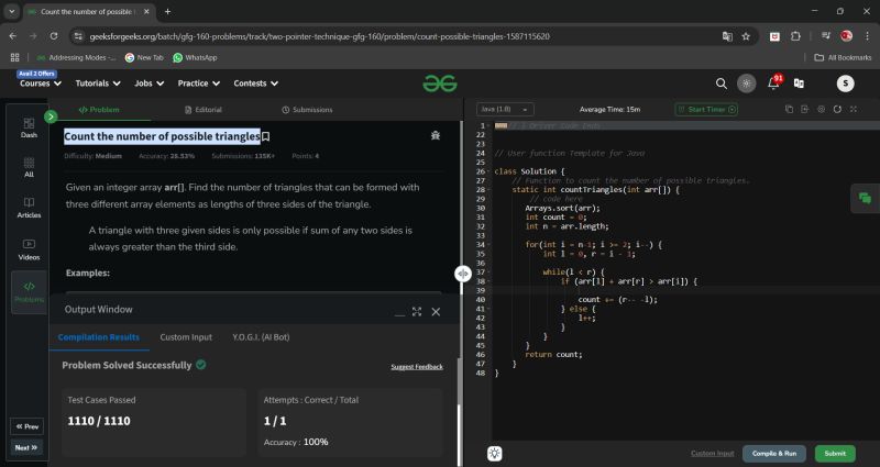 #gfg160days #dsa #java #coding #journey #problemsolving | Sanjana Yadav #gfg160days #dsa #java #coding #journey #problemsolving | Sanjana Yadav