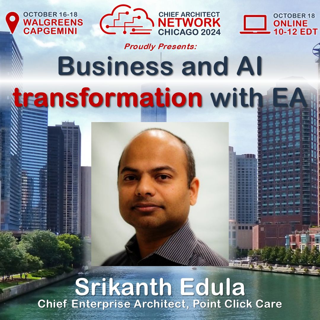 Chief Architect Network on LinkedIn: Chief Architects join Srikanth ... Chief Architect Network on LinkedIn: Chief Architects join Srikanth ...