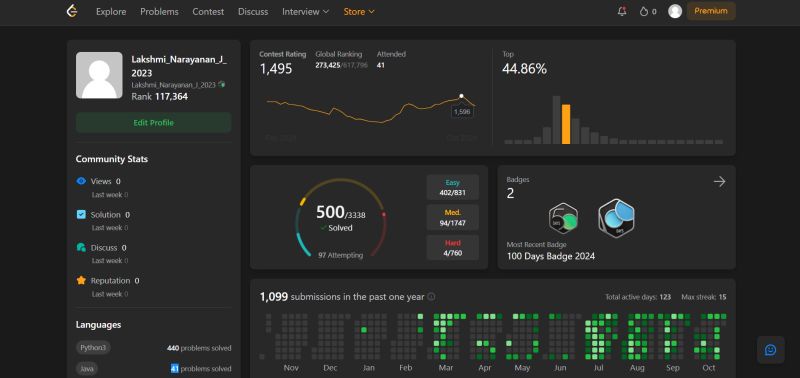 Lakshmi Narayanan J on LinkedIn: #leetcode #codingjourney #bruteforce # ... Lakshmi Narayanan J on LinkedIn: #leetcode #codingjourney #bruteforce # ...