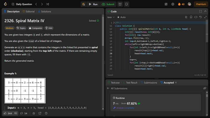 Aalekh Maurya on LinkedIn: #day183 #potd #java #matrix #linkedlist # ... Aalekh Maurya on LinkedIn: #day183 #potd #java #matrix #linkedlist # ...
