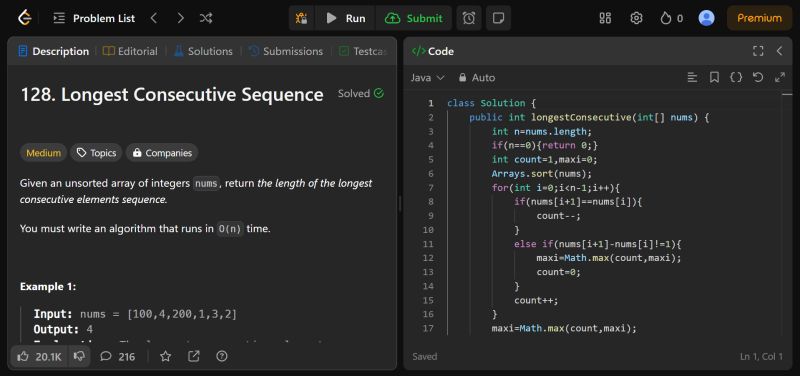 Saurabh Malik on LinkedIn: #100daysofcode #leetcode #codingchallenge # ... Saurabh Malik on LinkedIn: #100daysofcode #leetcode #codingchallenge # ...