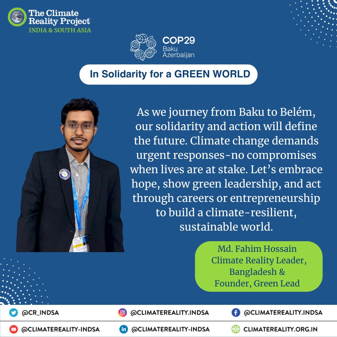 The Climate Reality Project - India & South Asia on LinkedIn: #cop29 # ... The Climate Reality Project - India & South Asia on LinkedIn: #cop29 # ...