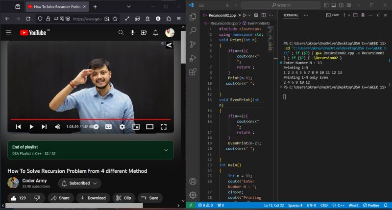Ravi Pandey on LinkedIn: #180daysofcode #180hard #coderarmy #dsa180 Ravi Pandey on LinkedIn: #180daysofcode #180hard #coderarmy #dsa180