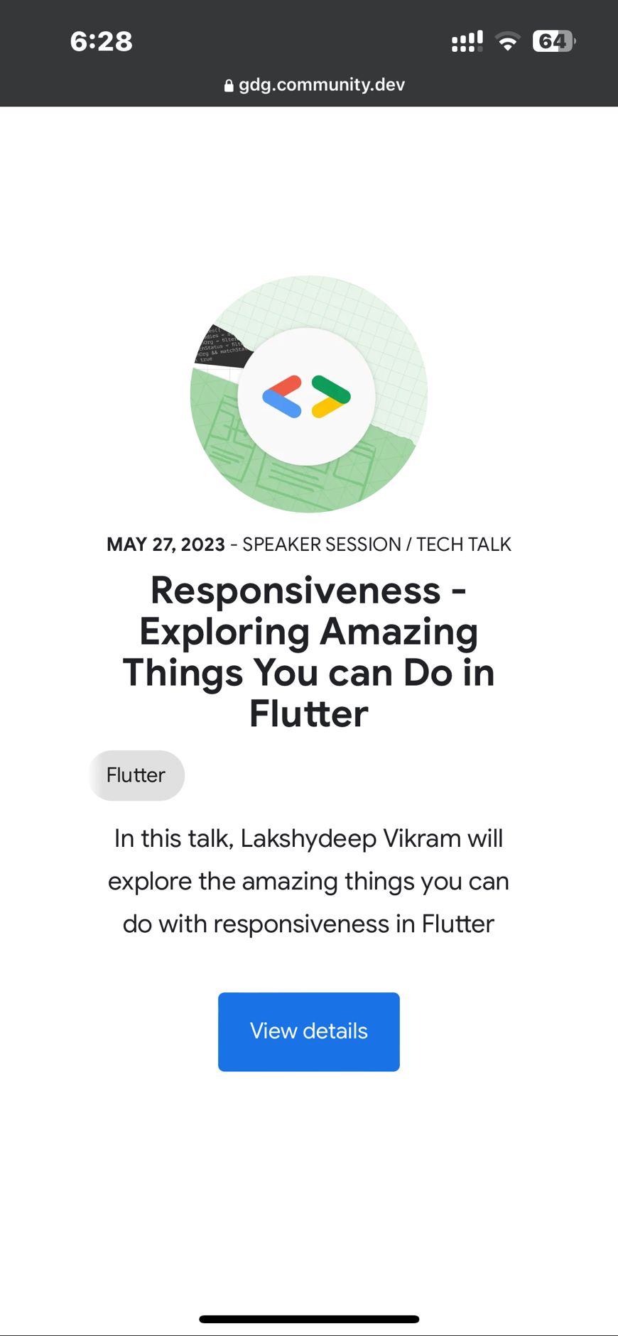 Lakshydeep Vikram S. on LinkedIn: #flutter #gdg #flutter # ... Lakshydeep Vikram S. on LinkedIn: #flutter #gdg #flutter # ...
