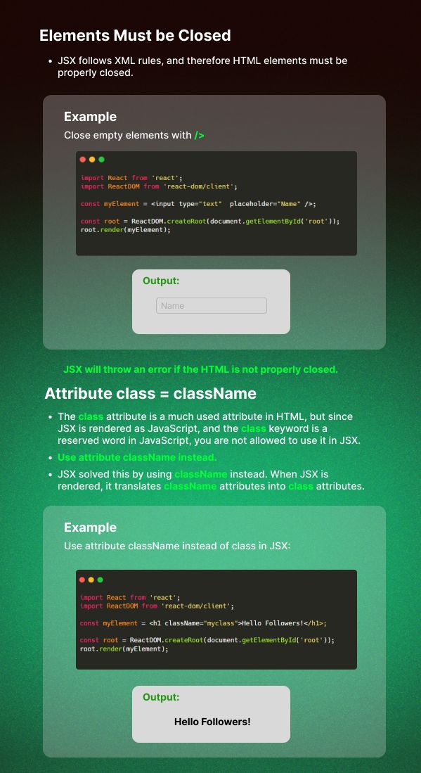 Arun Prasanth ⚡ on LinkedIn: #jsx #react #reactjs #reactjsdevelopment Arun Prasanth ⚡ on LinkedIn: #jsx #react #reactjs #reactjsdevelopment