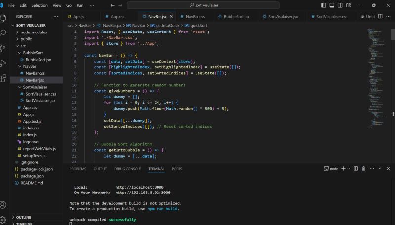 NAVEEN PATE on LinkedIn: #reactjs #sortingalgorithms # ... NAVEEN PATE on LinkedIn: #reactjs #sortingalgorithms # ...