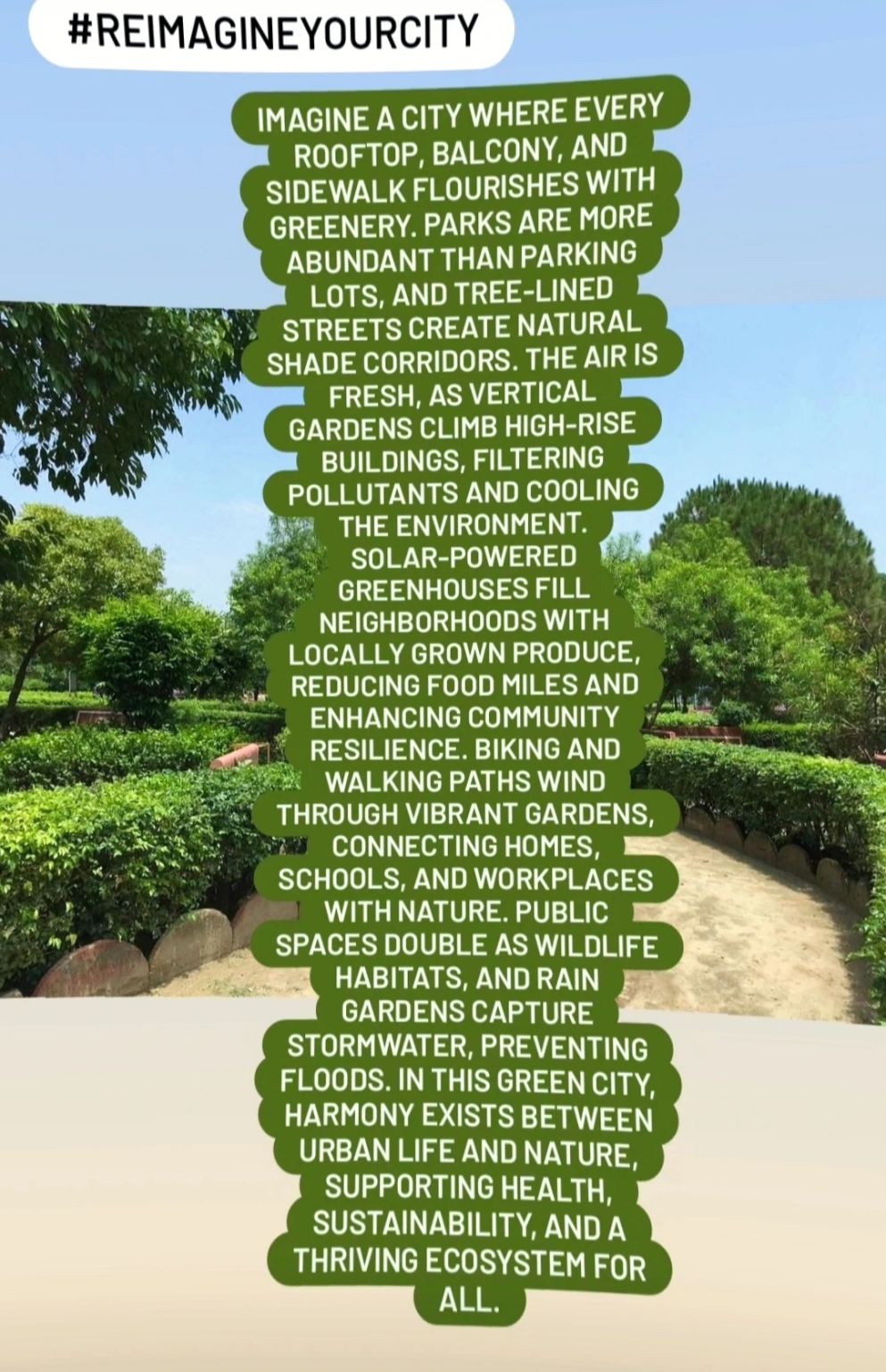 Mohd Sharjeel on LinkedIn: #reimagineyourcity Mohd Sharjeel on LinkedIn: #reimagineyourcity